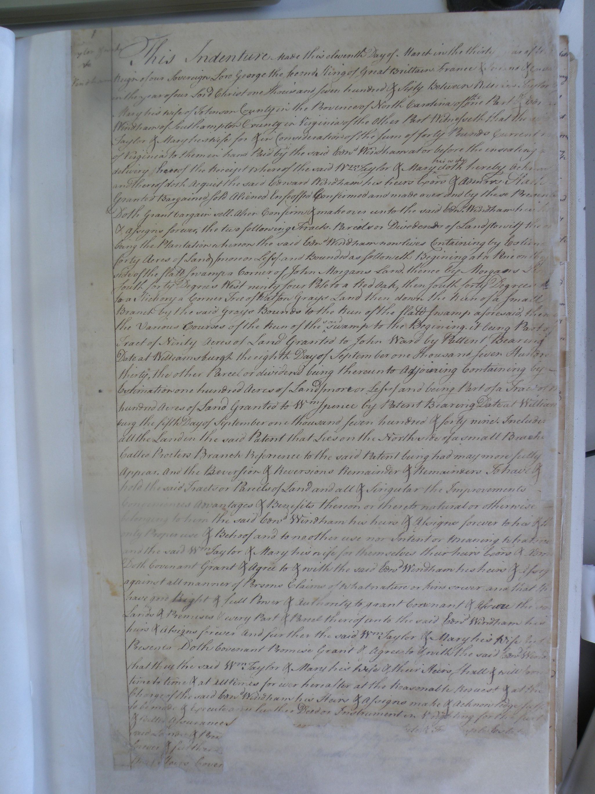 Deed Book 3 1763 - 1767