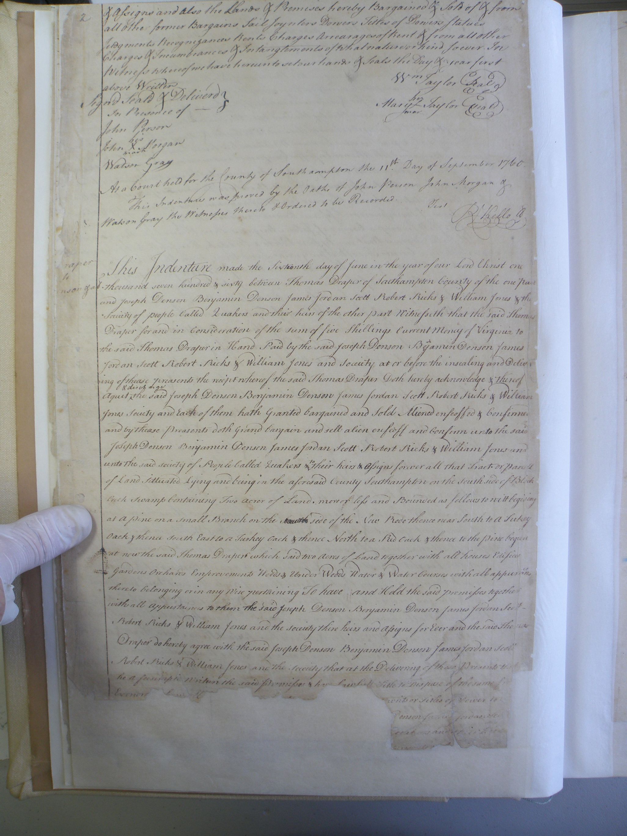 Deed Book 3 1763 - 1767