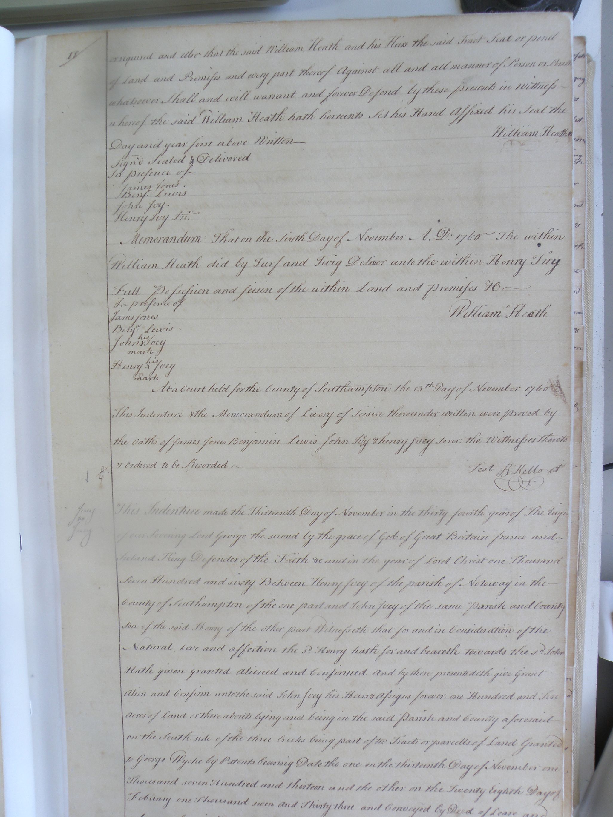 Deed Book 3 1763 - 1767