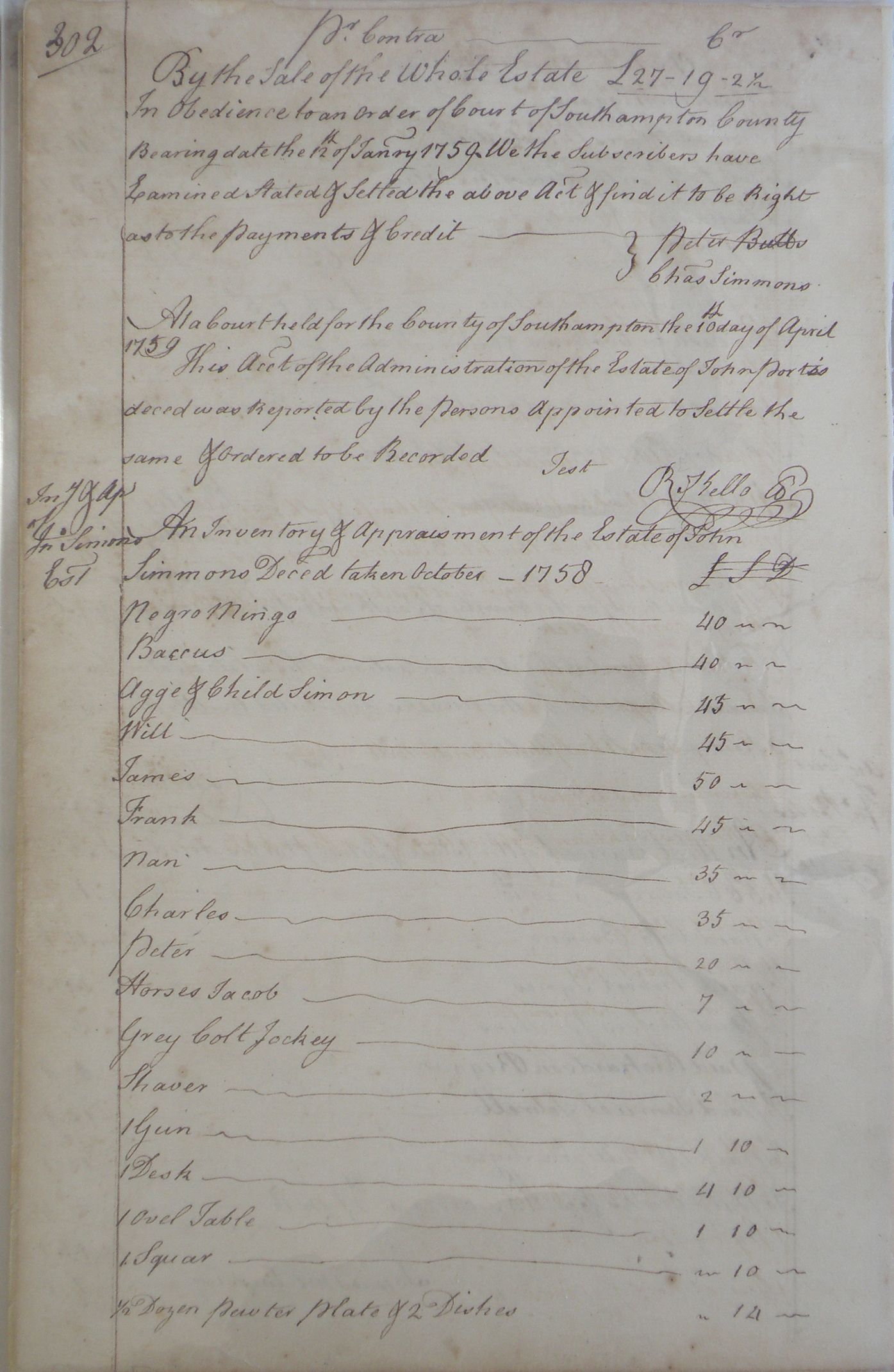 Will Book 1 1747 - 1759